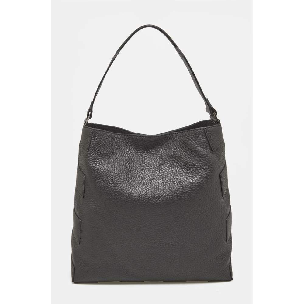 Orciani BLACK LEATHER BAG