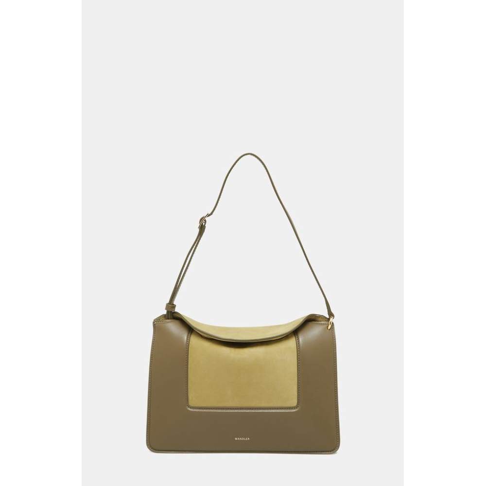 Wandler KHAKI LEATHER BAG