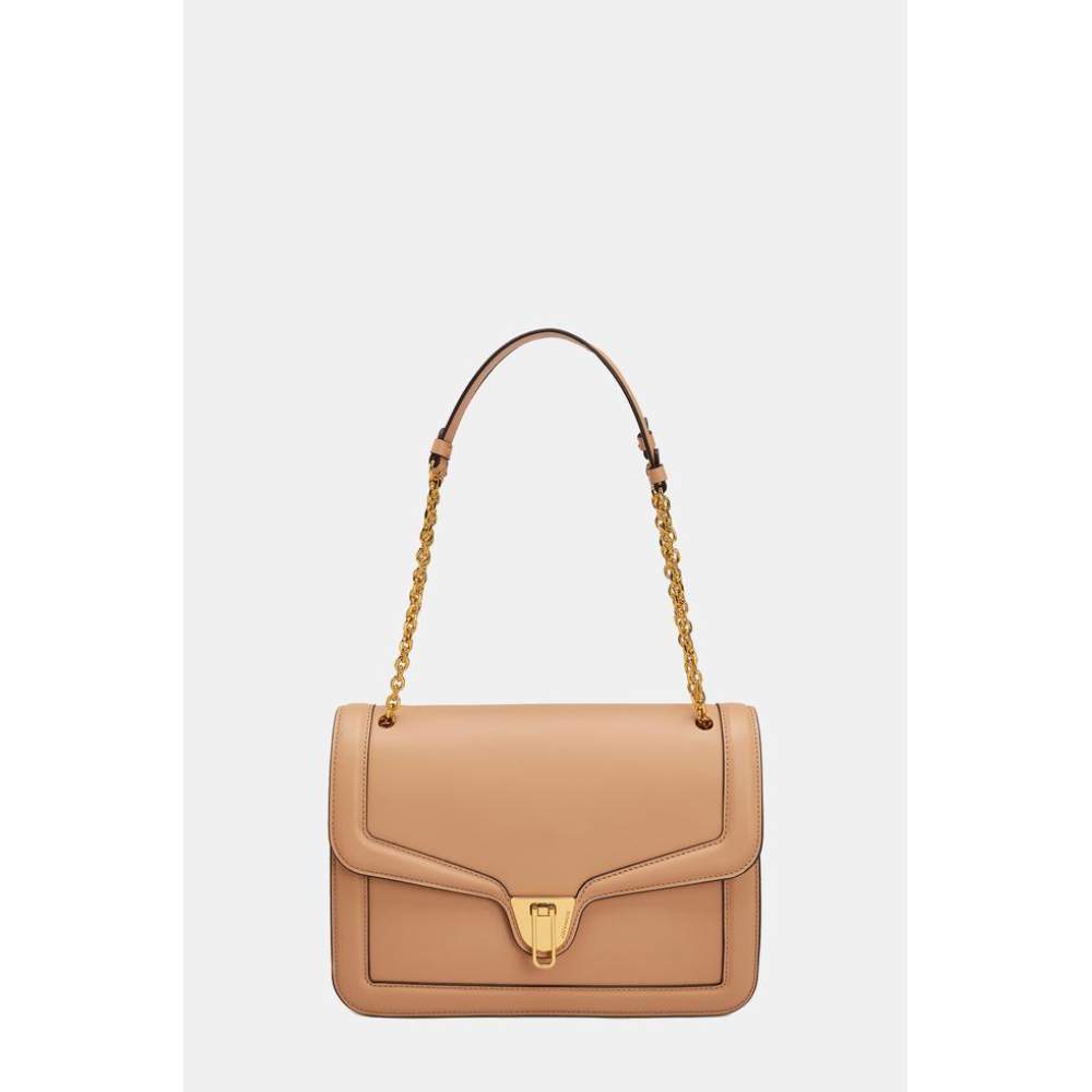 Coccinelle BEIGE LEATHER BAG