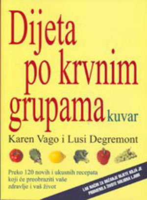 Dijeta po krvnim grupama – kuvar