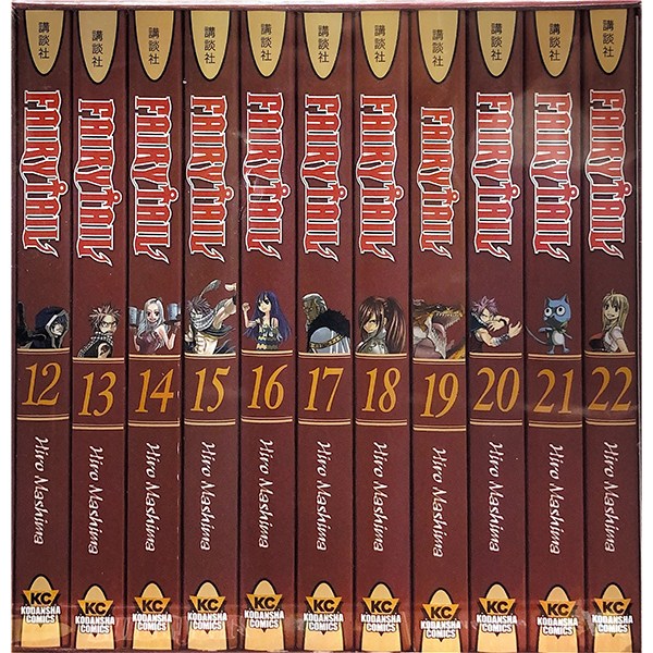 FAIRY TAIL Manga Box Set 12-22