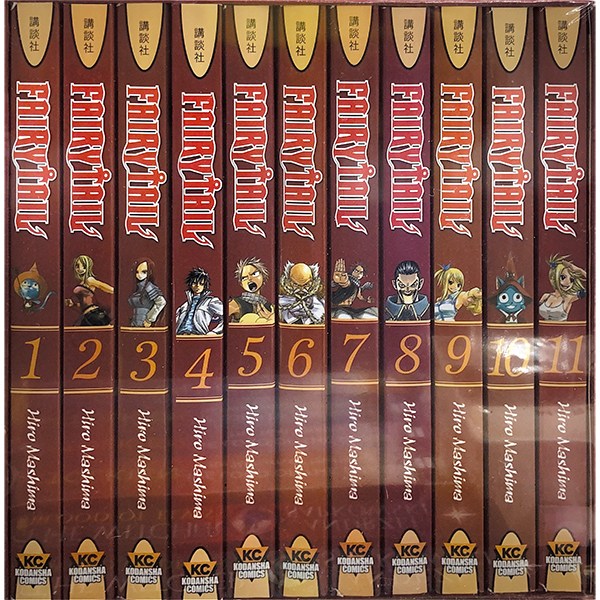 FAIRY TAIL Manga Box Set 1-11