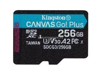 Kingston Canvas Go! Plus (SDCG3/256GBSP) memorijska kartica microSDXC 256GB class 10