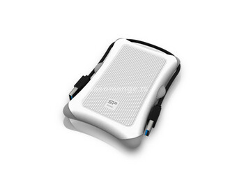 SiliconPower portable HDD 2TB, Armor A30 White ( SP020TBPHDA30S3W )
