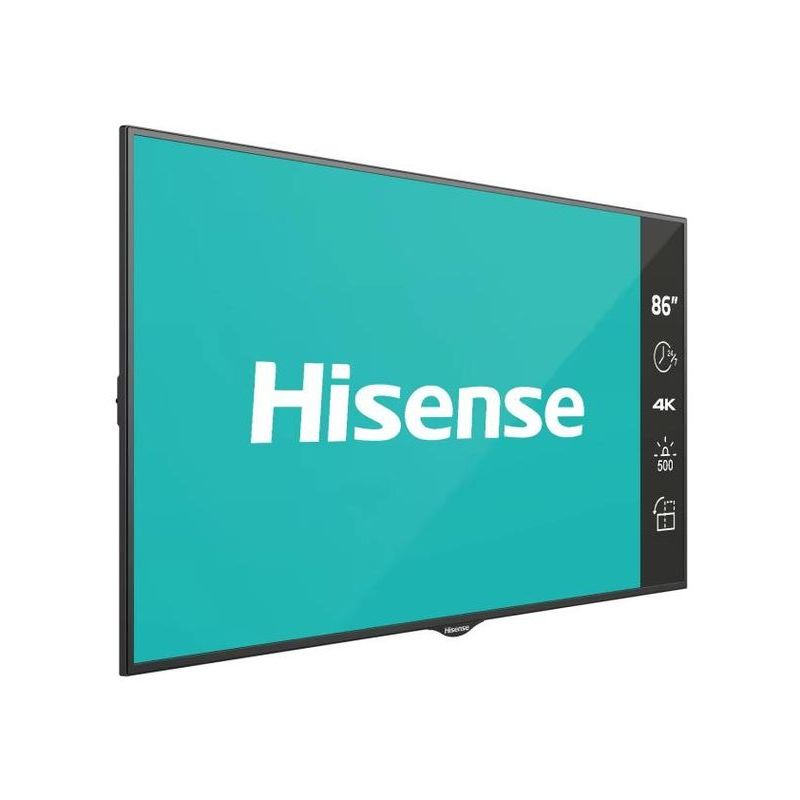 Hisense 86” 86BM66AE 4K UHD Digital Signage Display – 24/7 Operation