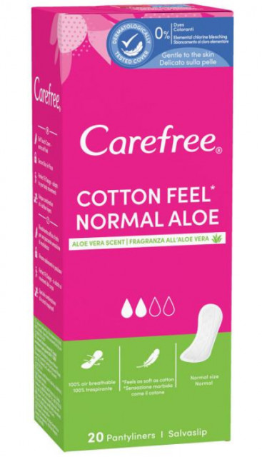 Carefree dnevni ulošci aloe vera 20kom ( A068165 )