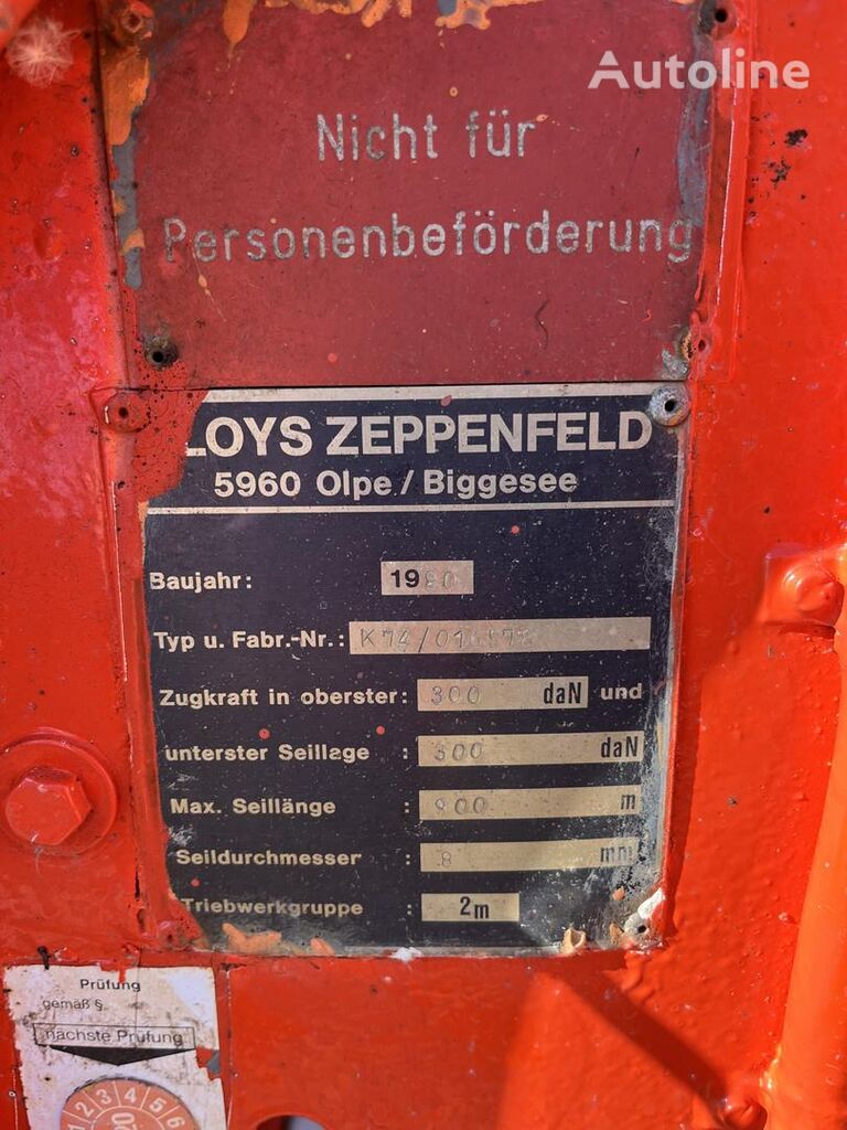 Zeppenfeld K 74 vitlo
