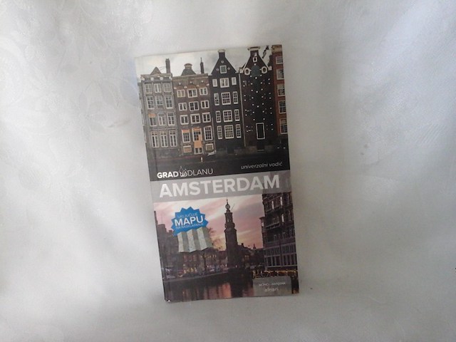 Amsterdam grad na dlanu turistički vodič im mapu