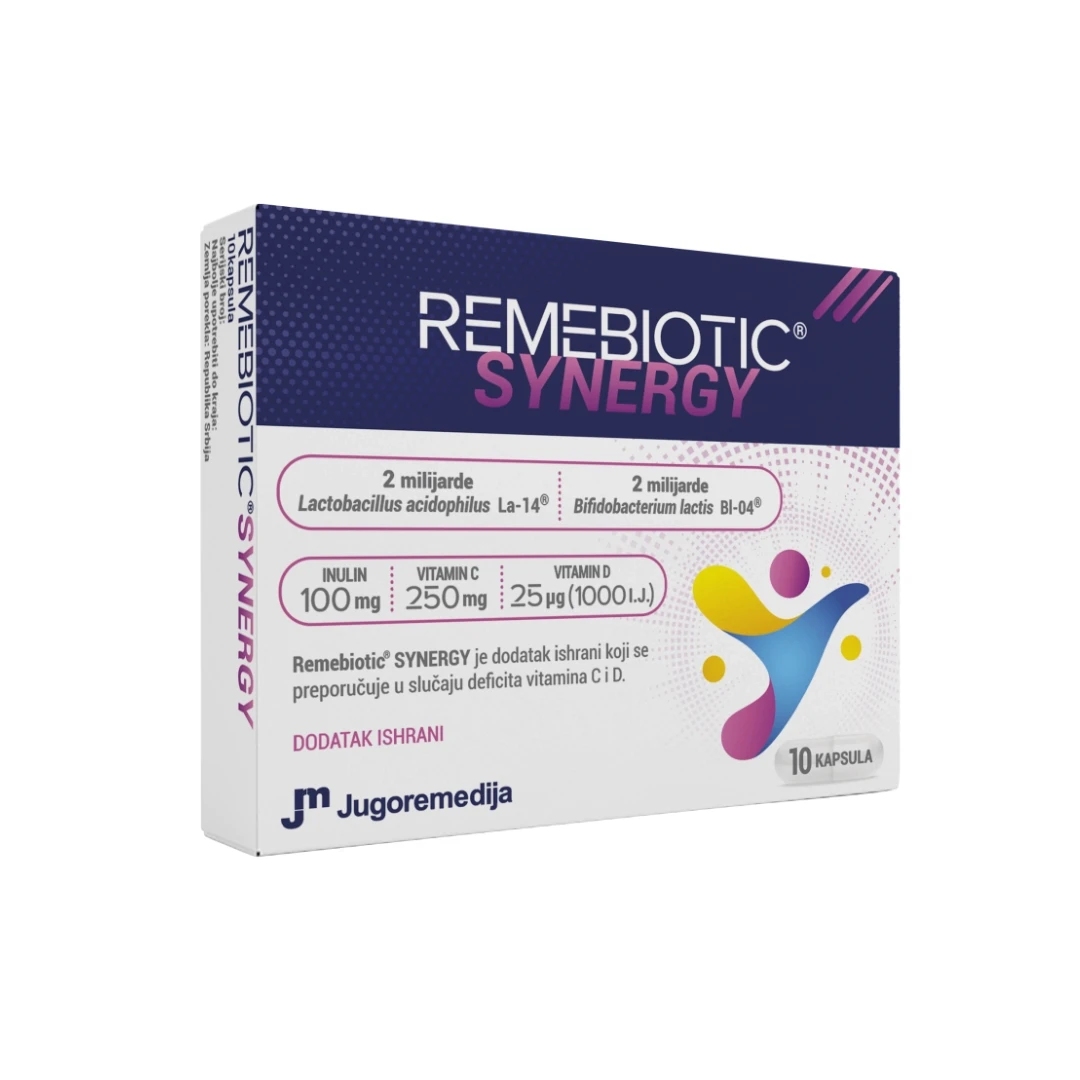 Jugoremedija REMEBIOTIC® SYNERGY 10 Kapsula