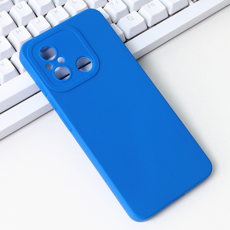 Maska(futrola) Silikon Pro Camera za Xiaomi Redmi 12C plava
