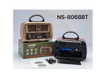 Bluetooth radio sa punjivom baterijom NS-8068BT