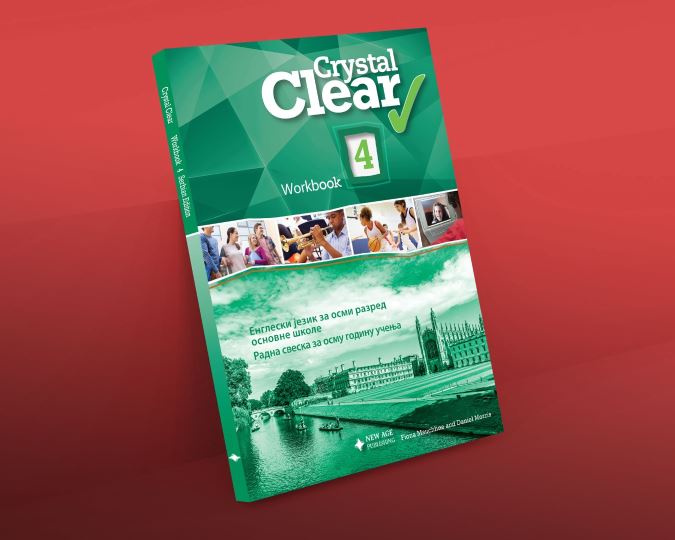 Crystal Clear 4 engleski jezik, radna sveska za osmi razred osnovne škole