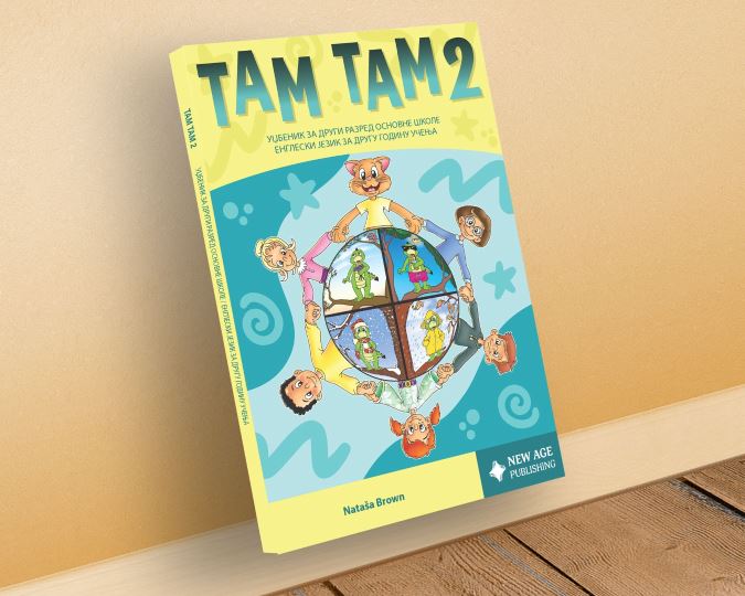 TAM TAM 2 engleski jezik, udžbenik sa radnom sveskom za drugi razred osnovne škole