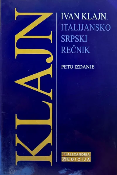 Italijansko – srpski rečnik Klajn