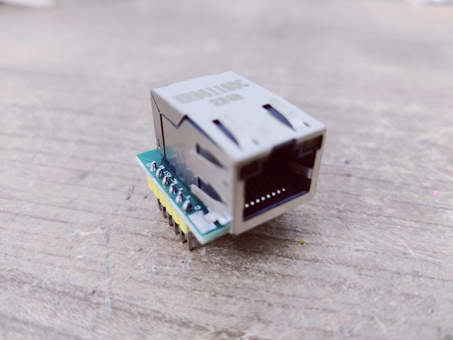 USR-ES1 W5500 Lite SPI mini ethernet LAN kontroler