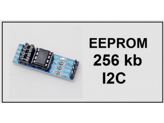 ARDUINO I2C EEPROM interfejs sa AT24C256