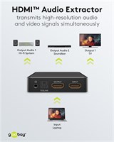 HDMI™ Audio Extractor 4K @ 30Hz