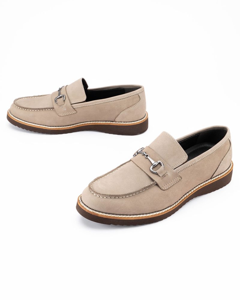 Muške cipele – Casual – DC-02246-N – Siva – bež