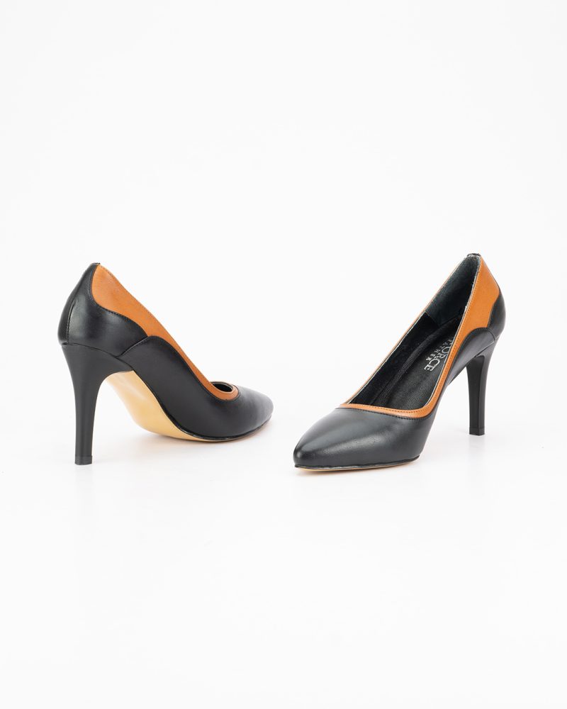Ženske cipele – CZ-20-159-17 – Crna – braon