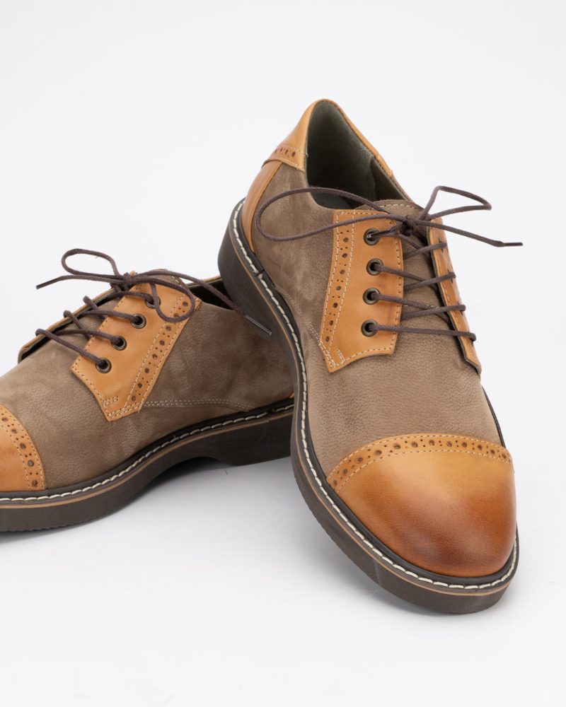 Muške cipele – Casual – 2128J – Braon sa braon detaljima