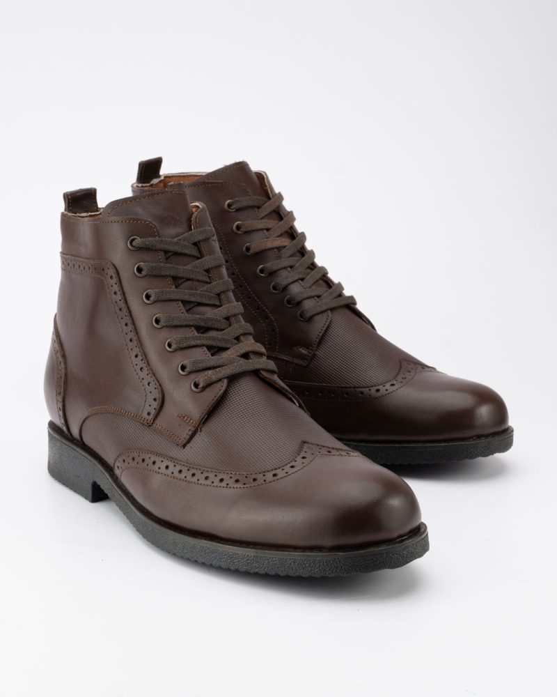 Muške cipele – Veliki brojevi – 4324 G – Tamno braon