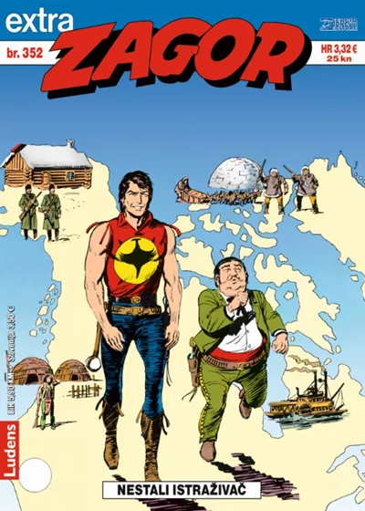 Ludens ZAGOR EXTRA 352 - nestali istraživač