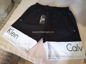 Nove muske pamucne markirane bermude Calvin Klein Crne 2XL 3XL Novo