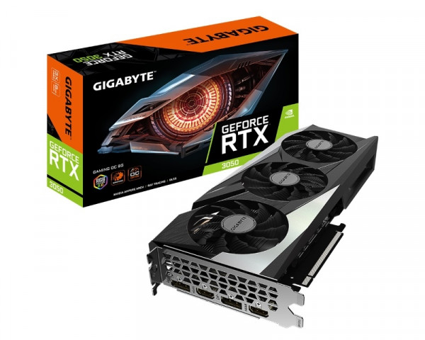 GIGABYTE nVidia GeForce RTX 3050 GAMING 8GB 128bit GV-N3050GAMING OC-8GD