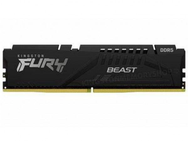 KINGSTON DIMM DDR5 32GB 5200MTs KF552C40BB-32 Fury Beast Black