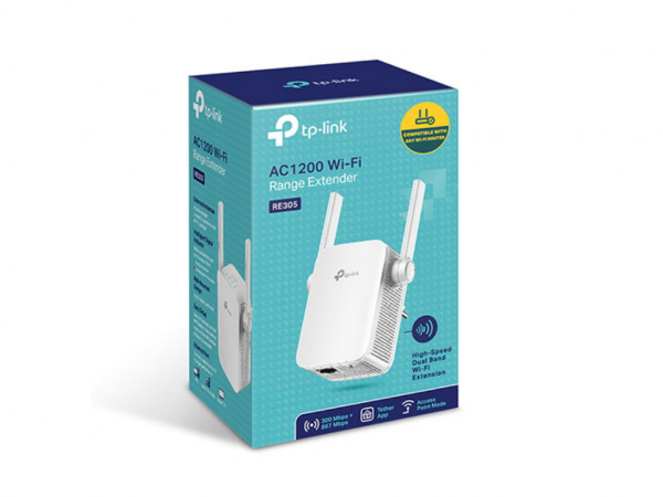 Ekstender dometa TP-LINK RE305 Wi-FiAC1200867Mbps300Mpbs2 eksterne antene' ( 'RE305' )