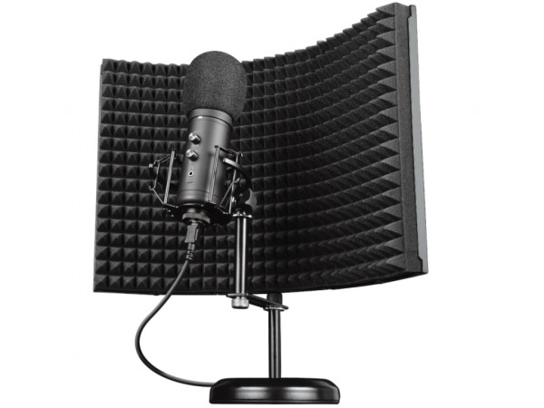 Mikrofon TRUST GXT259 RUDOX USB Refl filter streaming crna