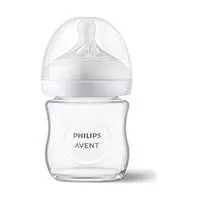 Philips Avent Staklena flašica za bebe Natural response 120ml sa cuclom 0m+ SCY930/01