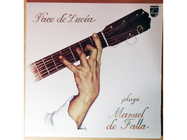 LP PACO DE LUCIA - Plays M. de Falla (1979) PERFEKTNA