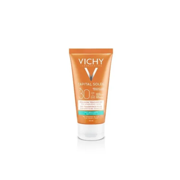 VICHY CAPITAL SOLEIL KREMA DRY TOUCH FINISH ZA LICE F30 50ml