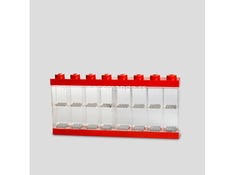Lego izložbena polica za 16 minifigura: crvena ( 40660001 )