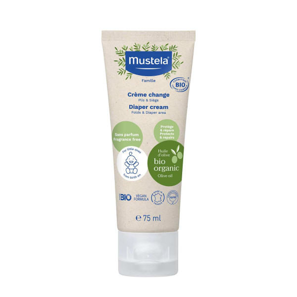 Mustela BioOrganic Krema za pelensku regiju, 75 ml