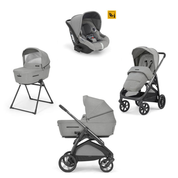 Inglesina trio sistem Aptica Darwin, Satin Grey