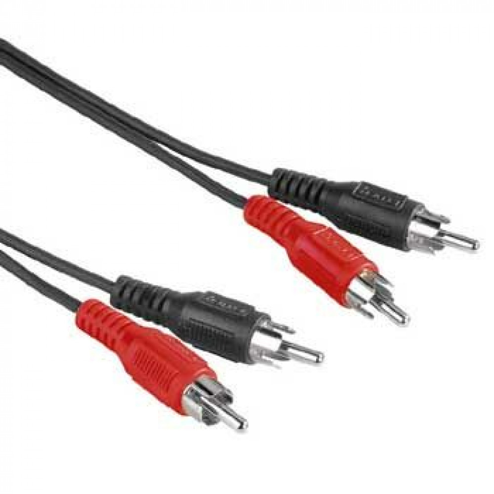 HAMA Audio Kabl 2xRCA M / 2xRCA M 5 m Crni 30468