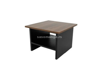 Klub sto - Walnut black 60*50*60