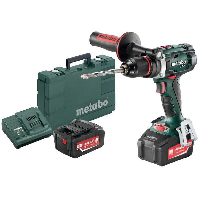 Akumulatorska bušilica - odvrtač Metabo BS 18 LTX Impuls 18V 2x4.0Ah (602191500)