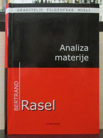 ANALIZA MATERIJE – BERTRAND RASEL