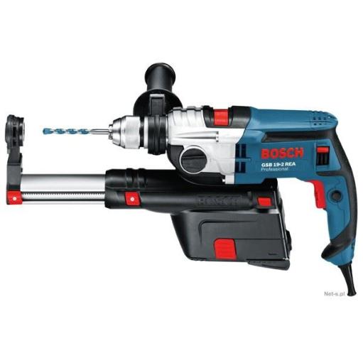 Bosch GSB 19-2 REA Vibraciona bušilica + sistem usisavanja prašine, 900W