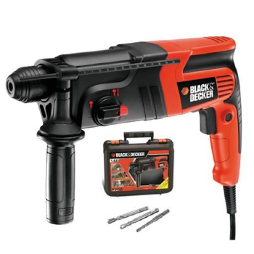 Black+Decker elektro pneumatski čekić 600W SDS+ KD860KA