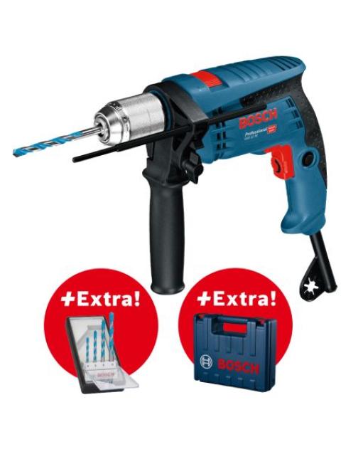 Bosch Vibraciona bušilica GSB 13 RE u koferu + set burgija gratis