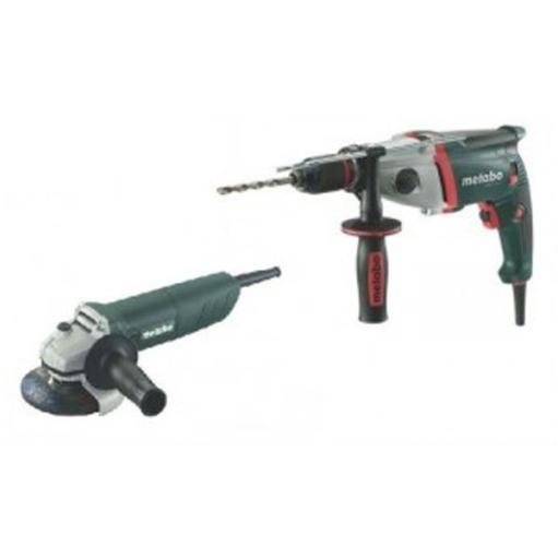 Metabo SBE 650+W 750-115 Set bušilica SBE 650 + brusilica