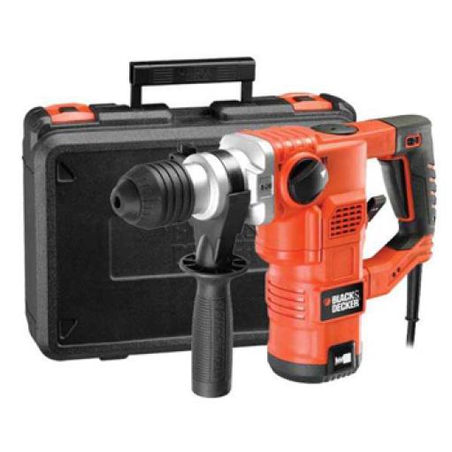 Black+Decker elektro pneumatski čekić 1250W SDS+ KD1250K