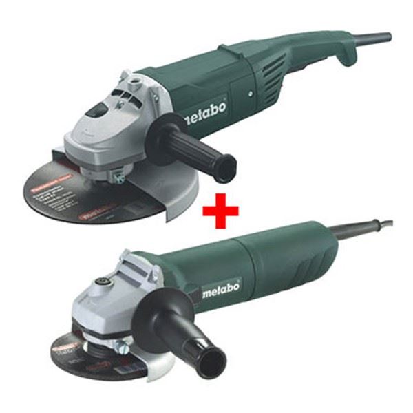 Metabo W 2000-230 + W 720-115 Set brusilica