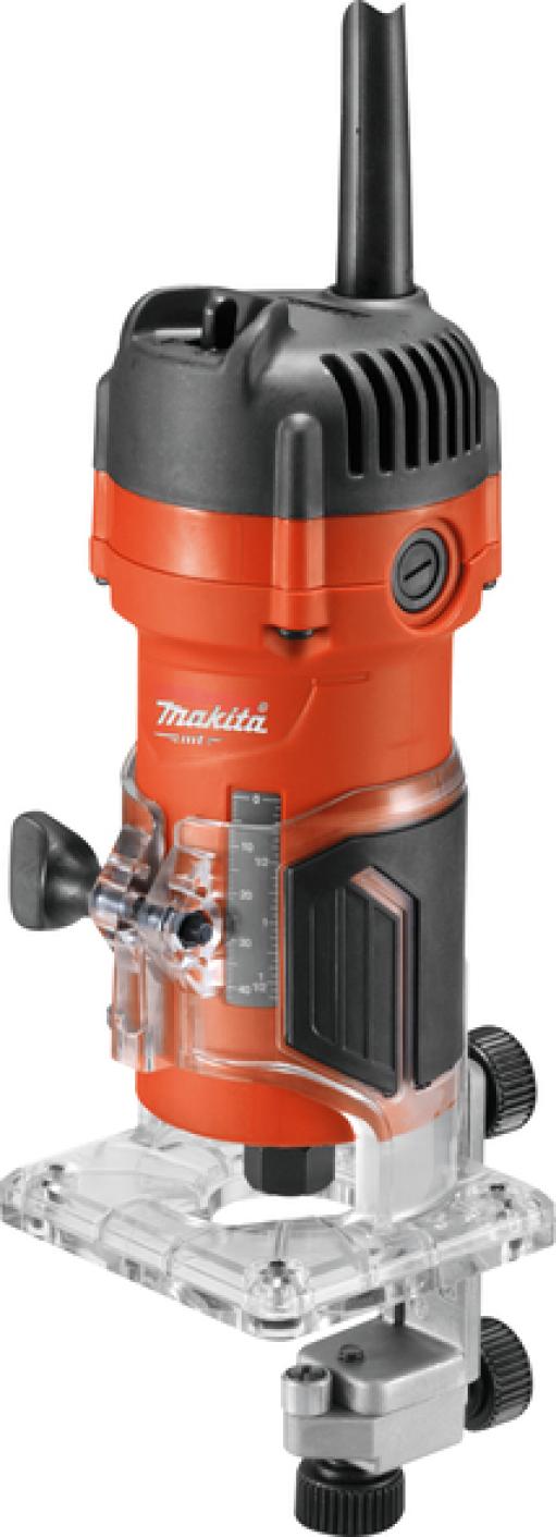 Makita M3700 električna jednoručna glodalica, 530W, 6mm