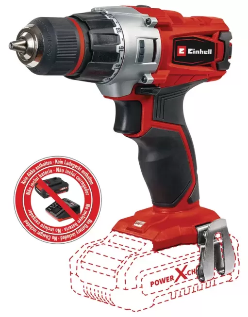 Einhell TE-CD 18/2 Li-Solo Akumulatorska bušilica, 18V, bez baterija i punjača