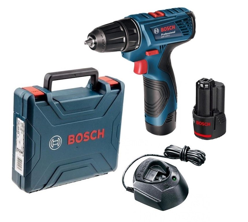 Bosch GSR 120 li akumulatorska bušilica-odvrtač 2x2.0Ah, 06019G8000
